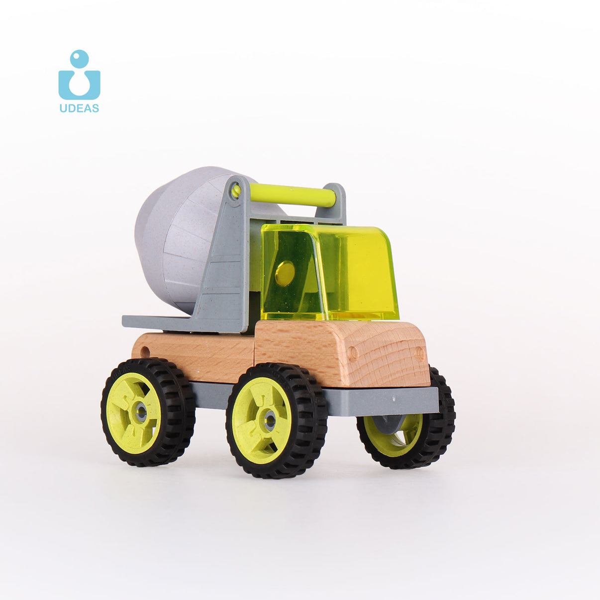 Wooden Construction Vehicle - Cement Mixer – Tahi Toy